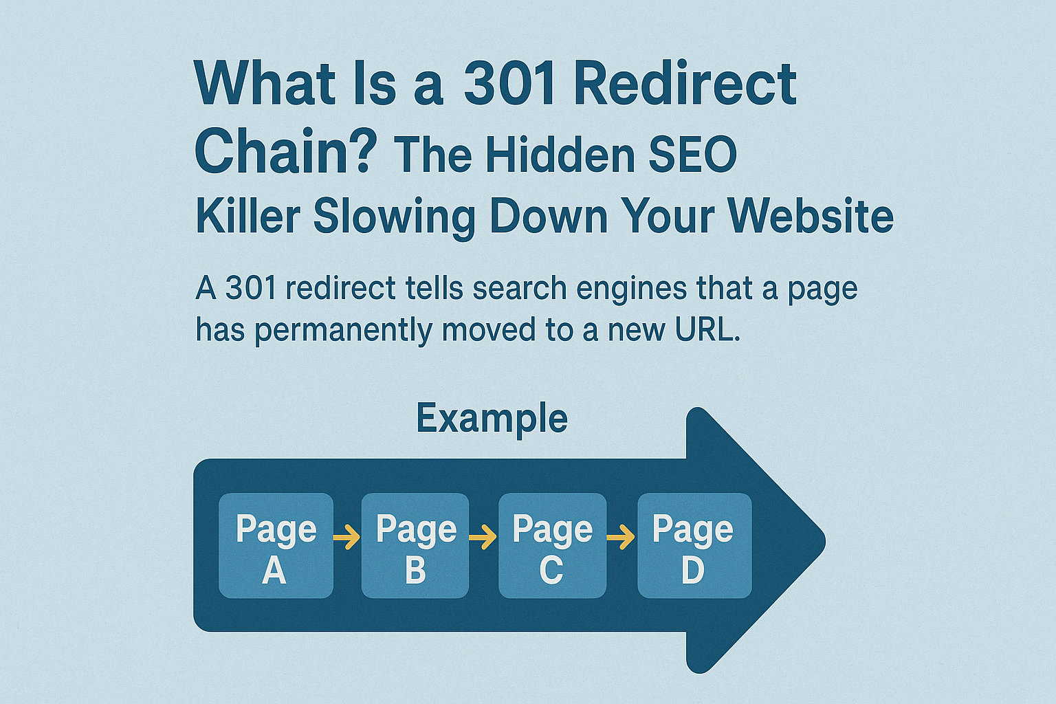 What Is a 301 Redirect Chain? The Hidden SEO Issue Slowing Down Your ...